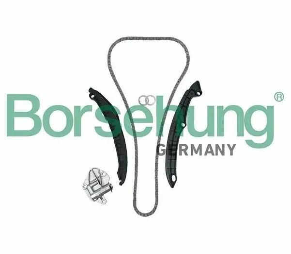 Цепь ГРМ Borsehung B19229 комплект, Audi, VW, Skoda, Seat двигатель BAG, BLF, BLP, CAXA, CAXC, CMSA, CNVA, AUX, BLG, CAVA, CAVB, CFNA, CFNB