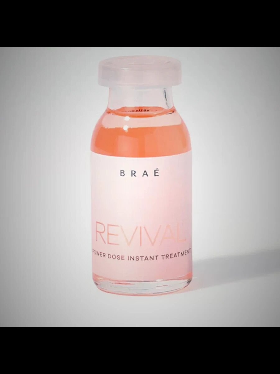 BRAE Revival Power Dose Instant Treatment, Жидкая маска для мгновенного восстановления сильно поврежденных волос 13 мл