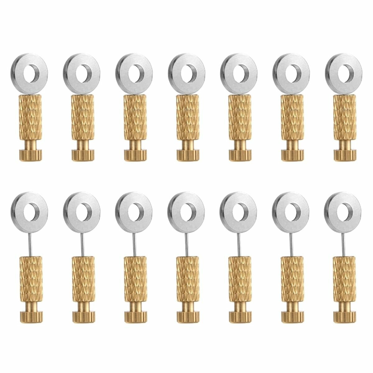 14 шт. игл для позиционирования кожи, фиксаторы игл для наложения швов, иглы для кожевенного ремесла