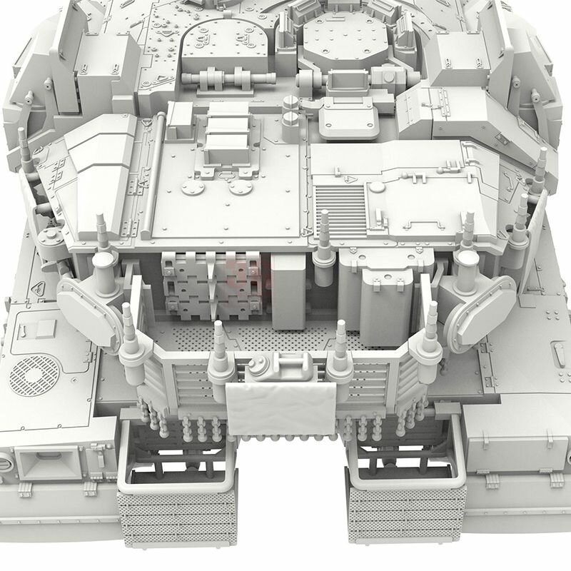 MENG 72006 1:72 Мекава Мк.4М, сборная модель основного боевого танка с системой активной защиты для коллекции и диорам