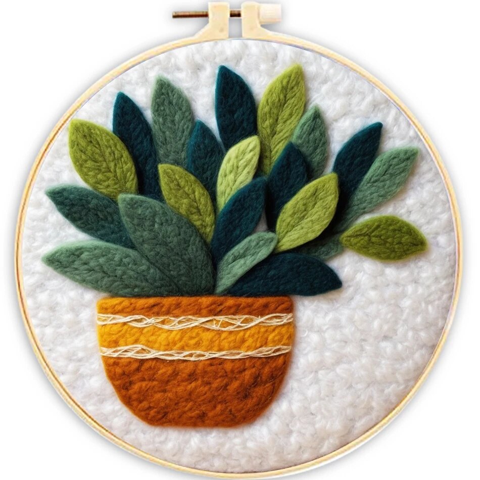 Набор для валяния из шерсти для начинающих MZH-356-2020-XP