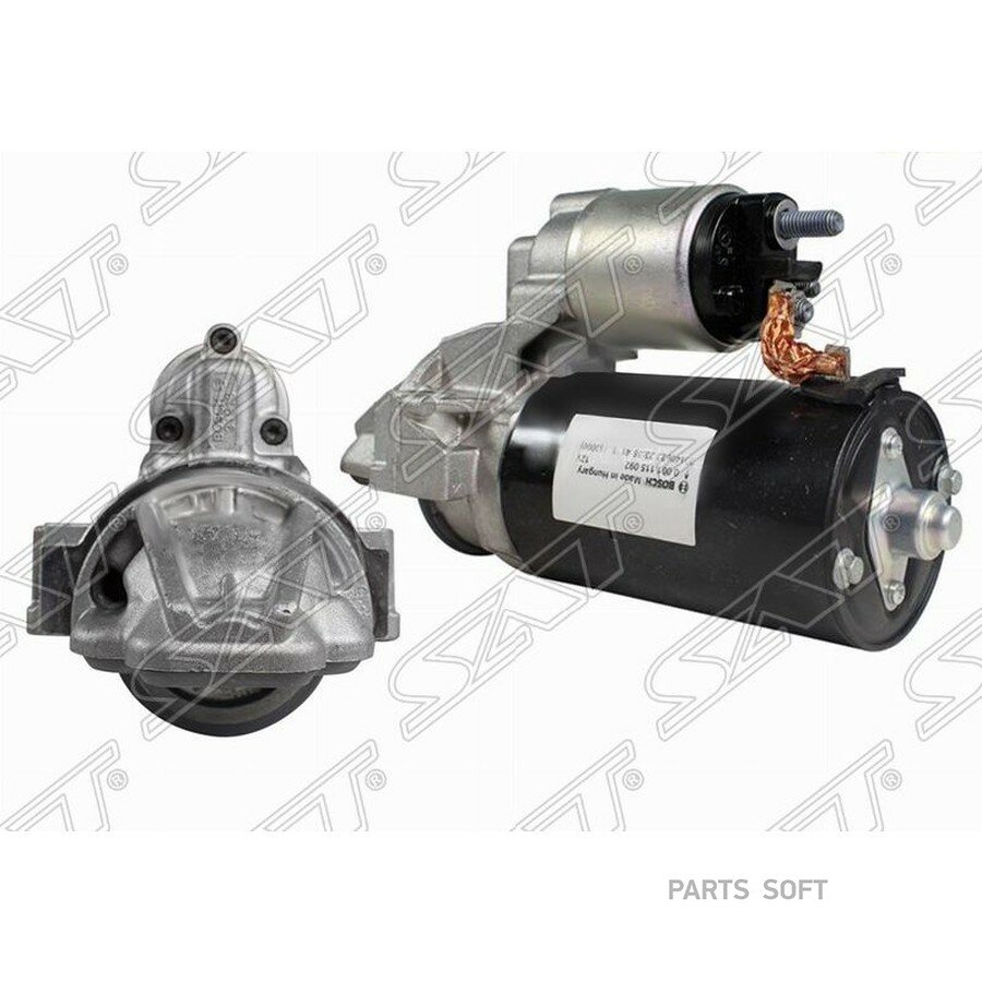 Стартер Ford Transit 06-20 (1,7 kW/ Z=12/ аналог BOSCH) от официального дистрибьютора, SAT, артикул ST1740947N