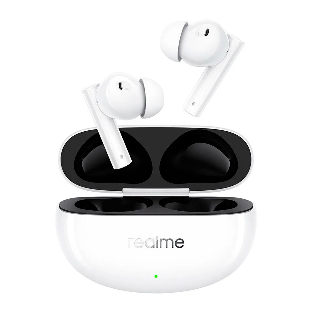Беспроводные наушники Realme Buds Air 5 (RMA2301), Arctic White (Белый), ANC, внутриканальные, BT 5.3, 2023