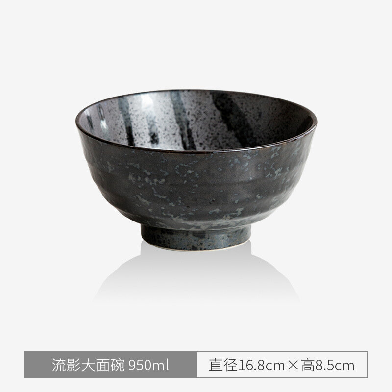 Японская импортная миска для риса из керамики Мино, японская керамическая миска для рамена ручной работы, большая емкость, суповая миска, оптовая продажа посуды.
