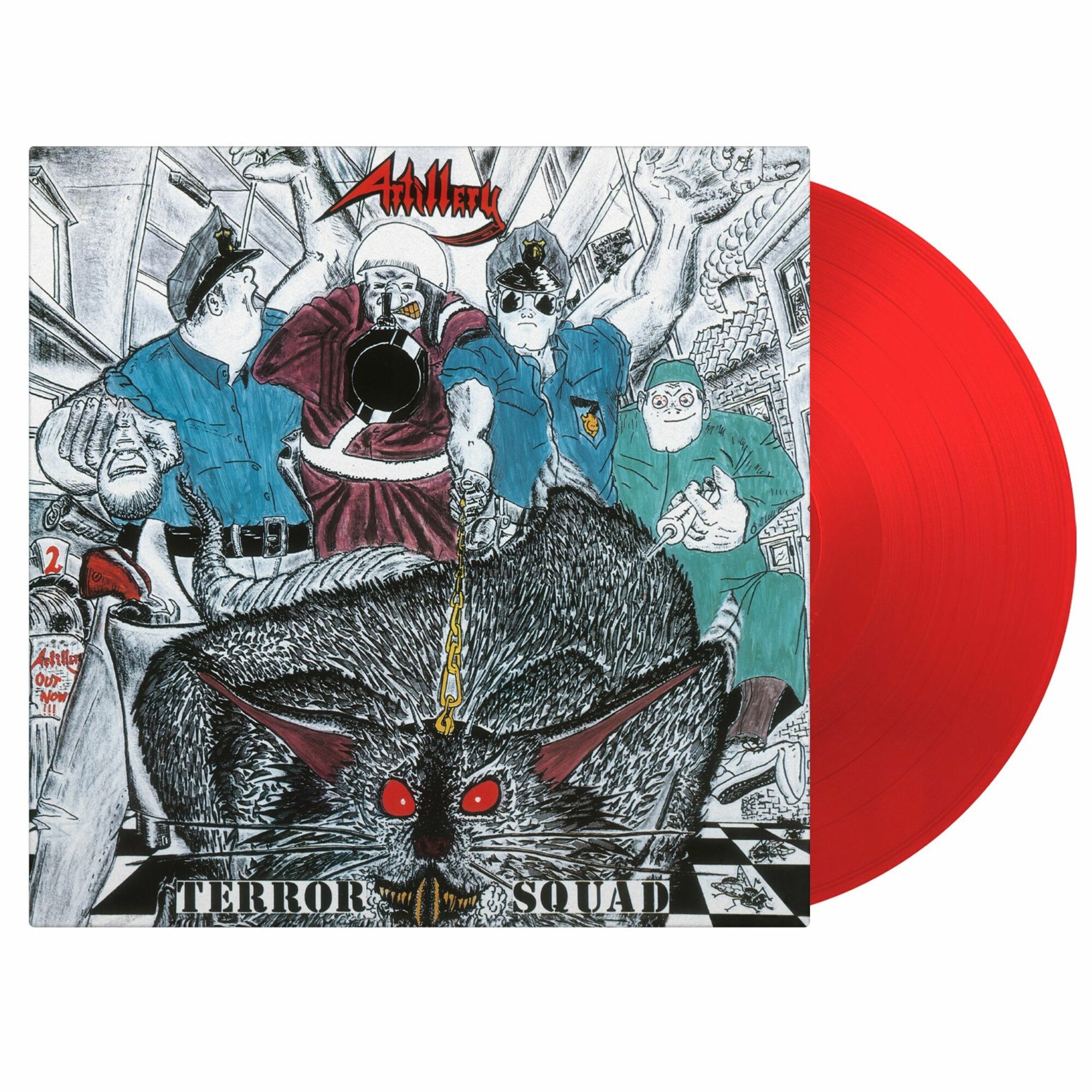 Виниловая пластинка Artillery - Terror Squad (LP Полупрозрачный красный винил) 2026, Translucent Red