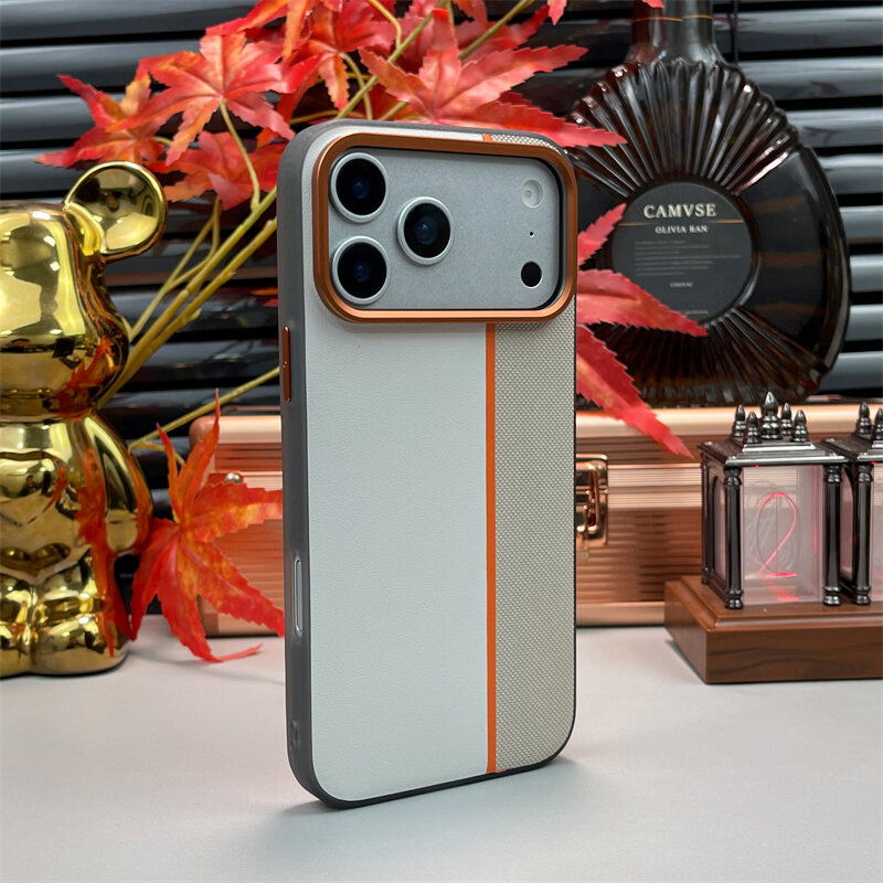 Чехол для Apple iPhone 17 Pro / Айфон 17 Про, soft touch, чехол-кардиомонитор, искусственная кожа, защита камеры, ударопрочный, усиленные углы, Apple, Apple iPhone 17 Pro, white,