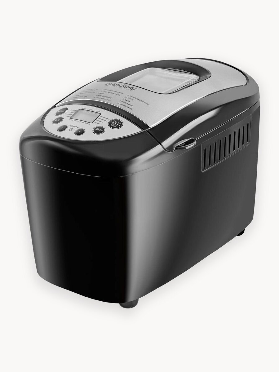 Хлебопечка с замесом теста Endever MB-66 / 15 автоматических программ + мультипекарь / выпечка 1000/1250/1500 грамм