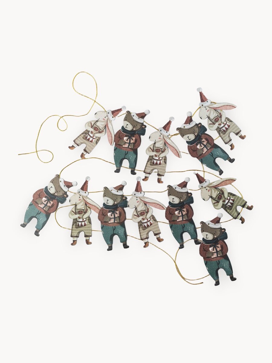 Гирлянда Подписные издания Зайка и Медвежонок