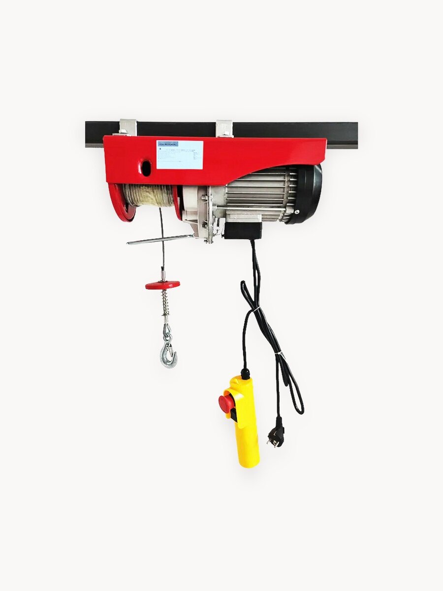 Таль электрическая IOLATOOL PA800A 0,8 т, 220 В, 1,3 кВт