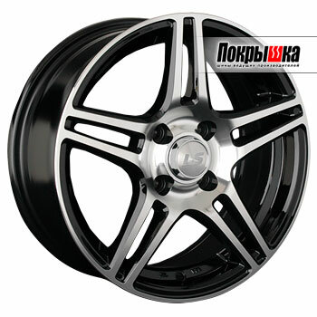 Диски литые LS Wheels LS-770 6.5х15/4х100 D60.1 ET40.0, BKF