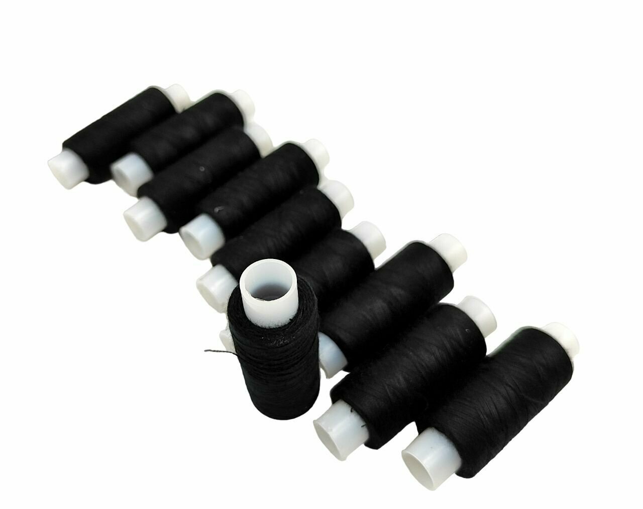 Комплект черных ниток Thead Color 10 шт. намотка 200 м