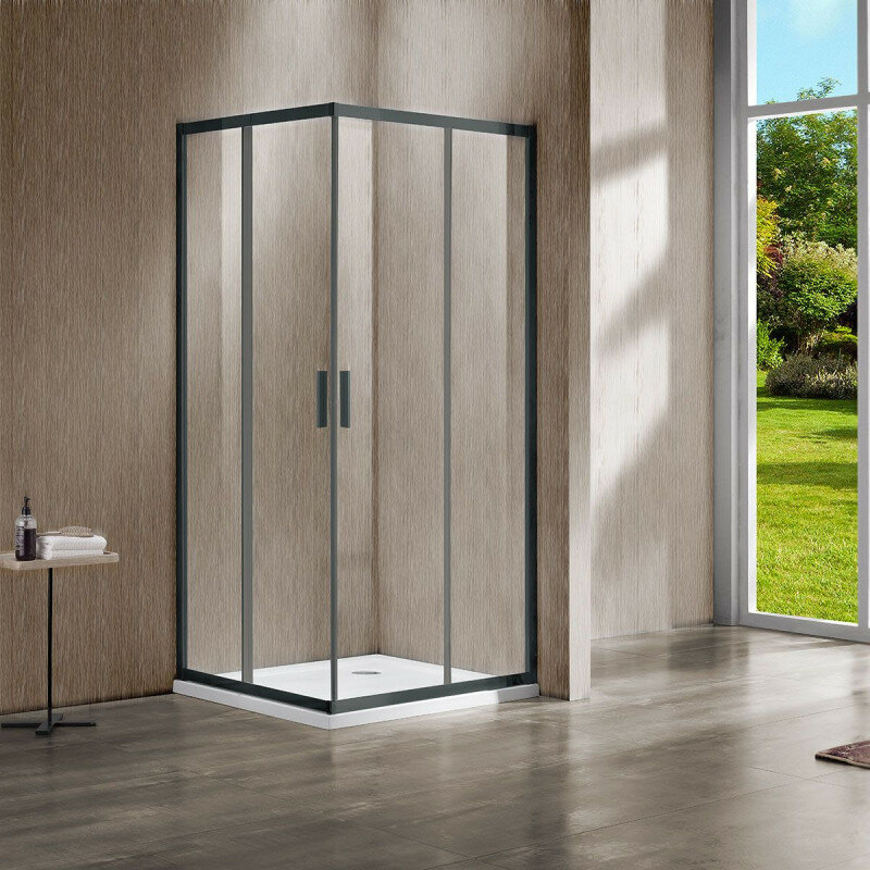 Душевой уголок 120×100 см Vincea Garda VSS-1G1012CLGM прозрачное