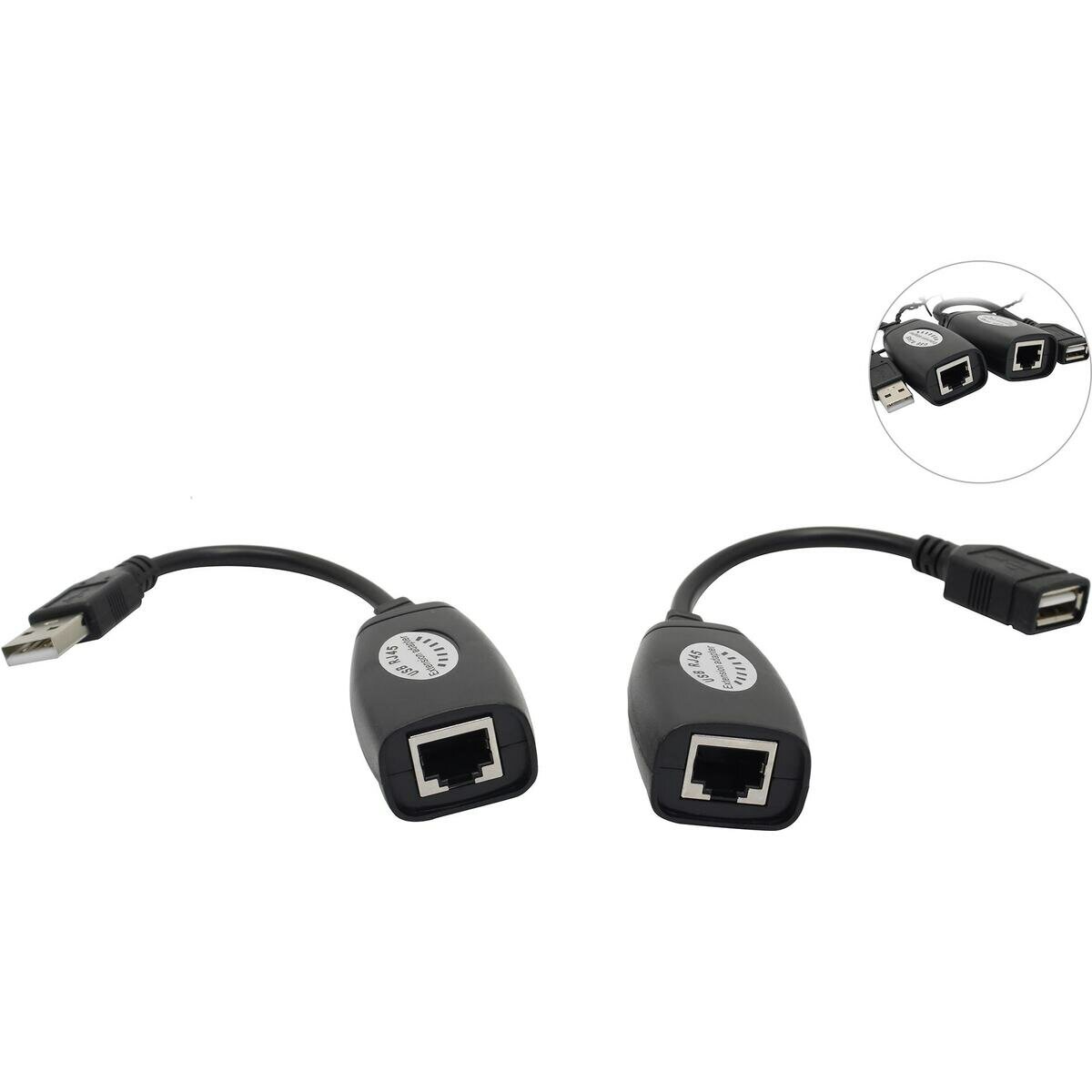 VCOM CU824 Удлинитель USB по витой паре до 45м