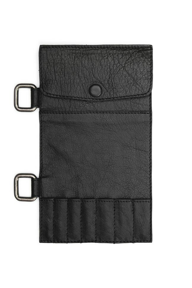 Органайзер для спиц и крючков "Carita D" Muud, цвет черный, 12 х 21 см