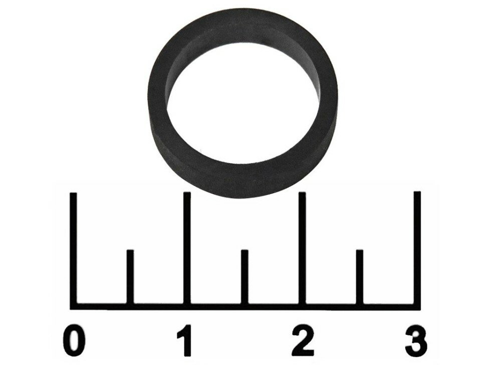 Кольцо уплотнительное резиновое 14*1.5*3мм черное