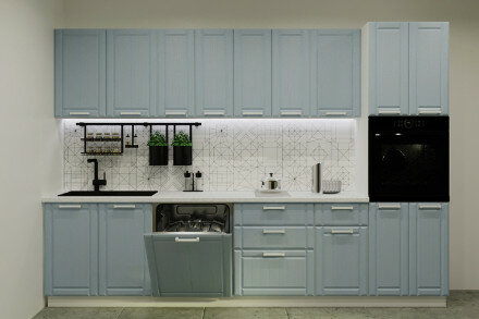 Кухонный гарнитур МДФ серии Прованс 3000 мм