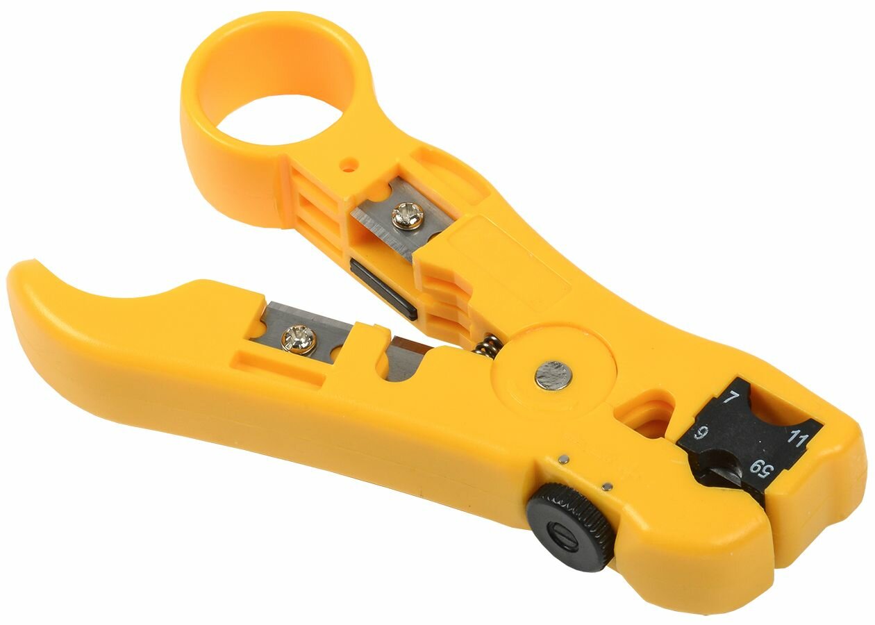 Инструмент для снятия изоляции ITK кабеля коаксиальный, RG6-7-11-59