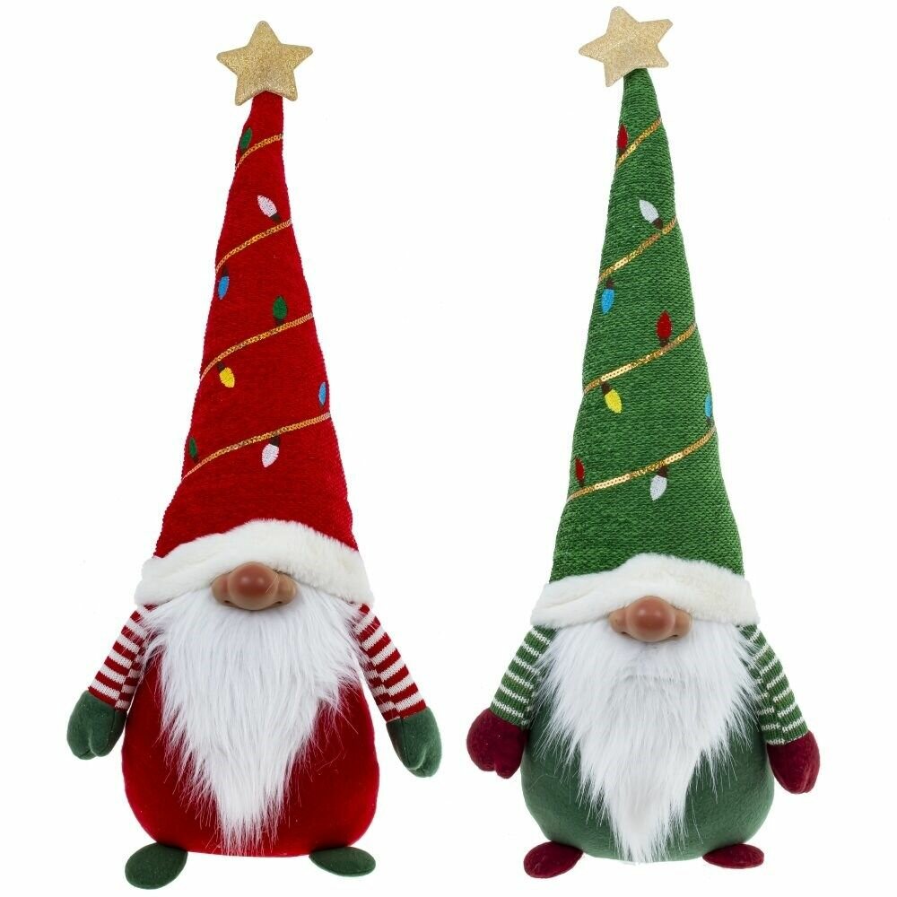 Игрушка набивная "Гном", с колпаком 70 см, без колпака 40 см, 2 вида, 1 штука