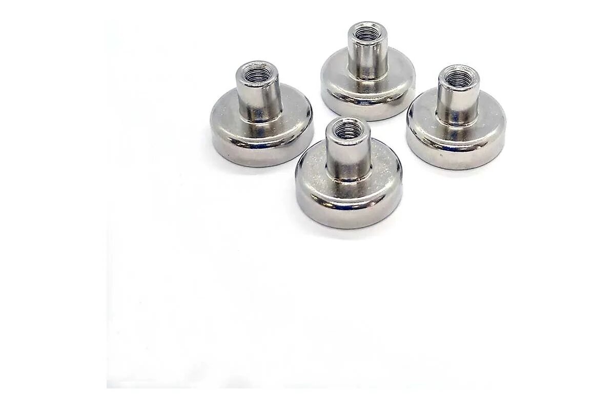 Проф-Магнит Магнитное крепление под болт шуруп D16, 4 шт PMYP-D-16 для мебели