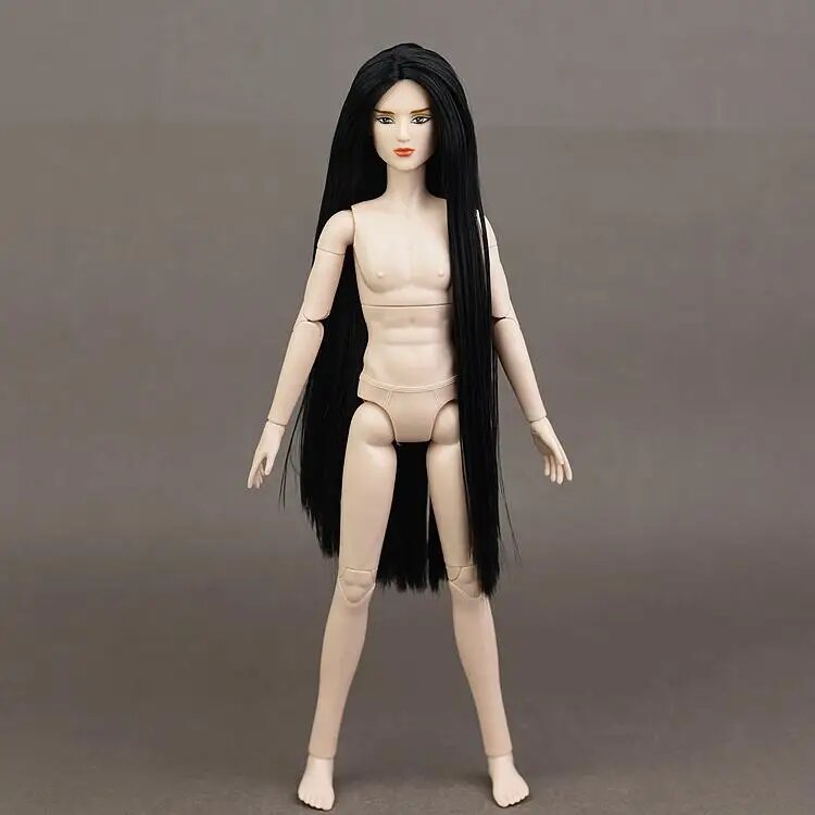 Кукла Sevrwell 1/6 BJD мальчик 31 см Black Hair Makeup