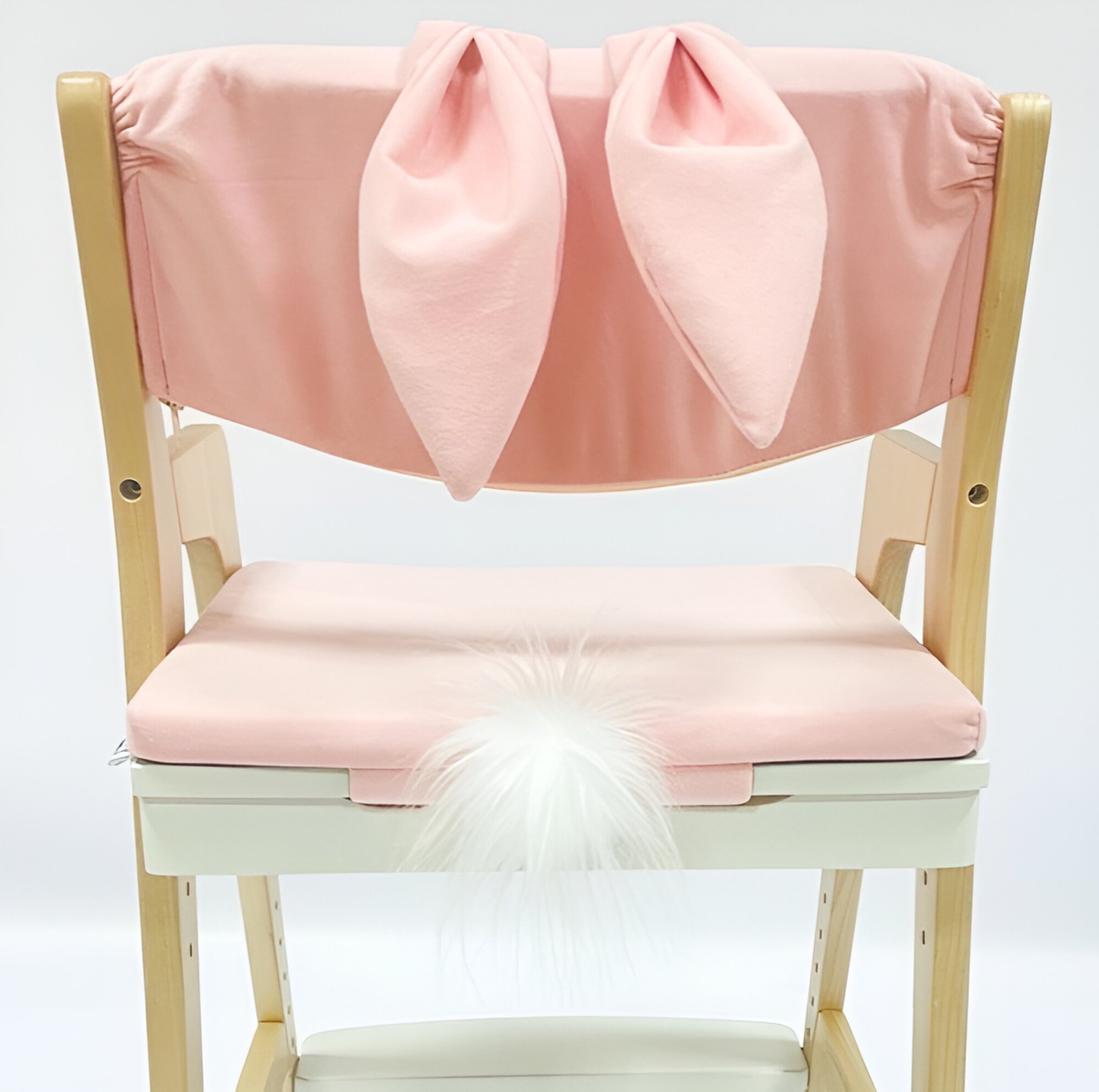 Чехол мягкий (сидение+спинка) на детский растущий стул "Робин WOOD" и "Вуди", цвет: Зайка