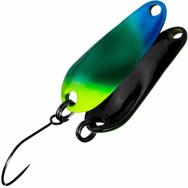 Блесна из латуни на форель, покрыта золотом и серебром RB Корсар 3,8гр - 265