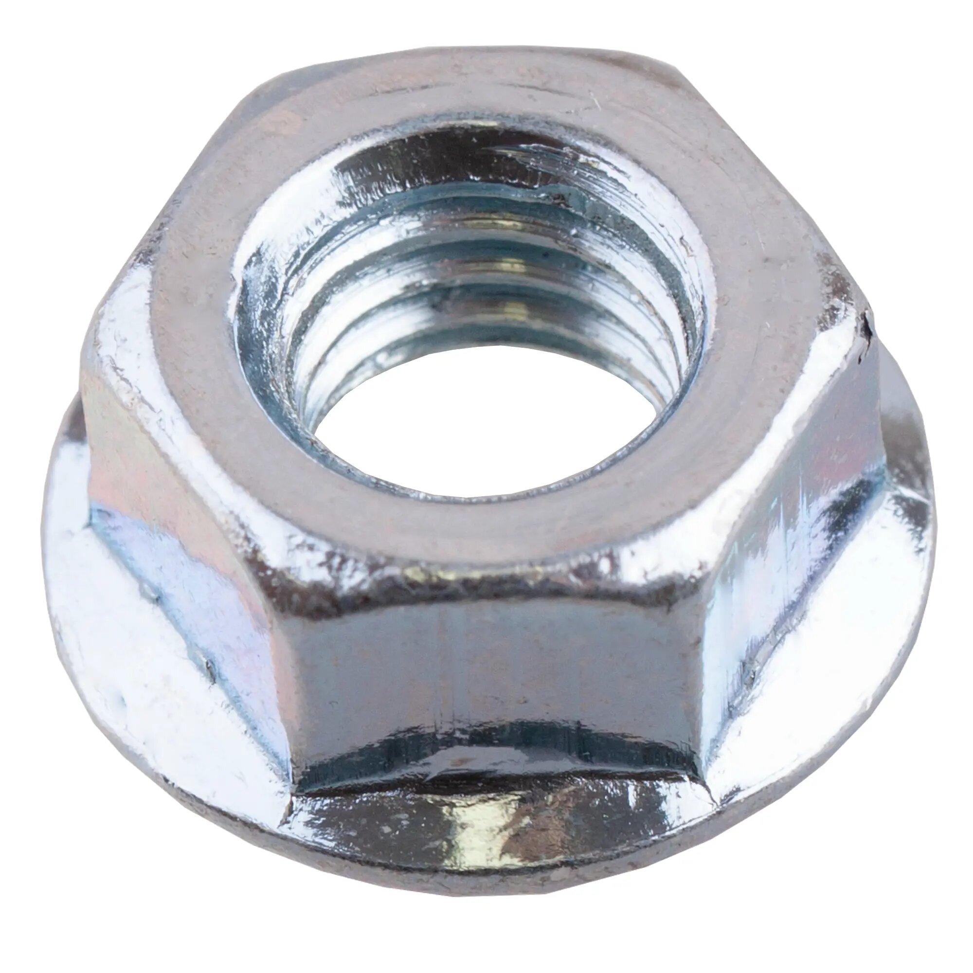 Гайка шестигранная М8 DIN 6923 из оцинкованной стали, набор 20 шт для монтажа и ремонта
