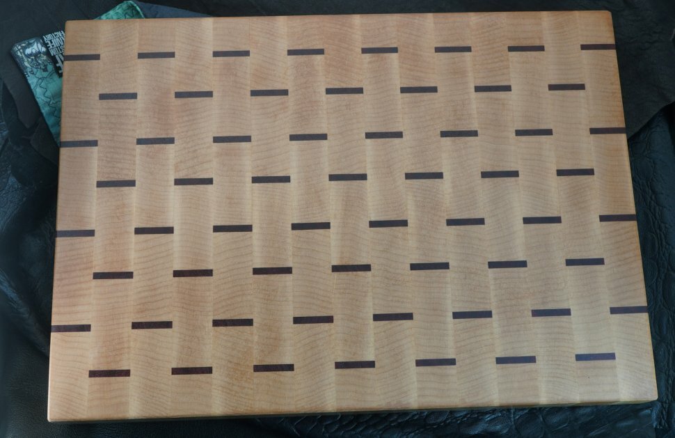 Доска торцевая разделочная ИванычЪ 350х250x30 мм