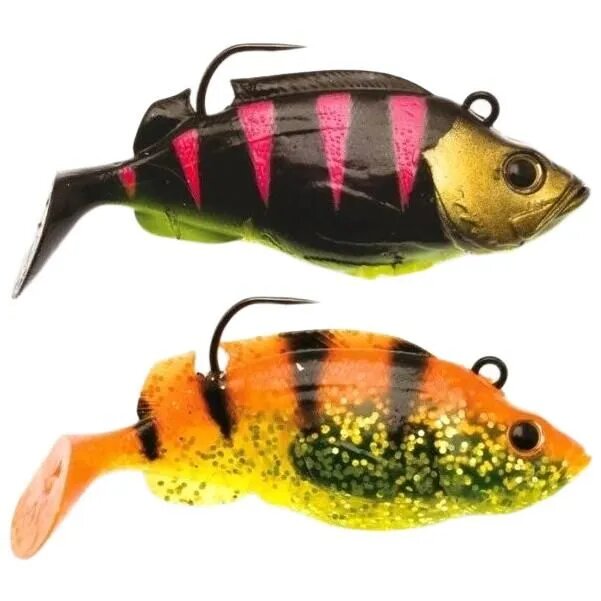 Джиггер Kinetic Red Ed 100g 95mm Grafitti/Alertgold Mine MM24303