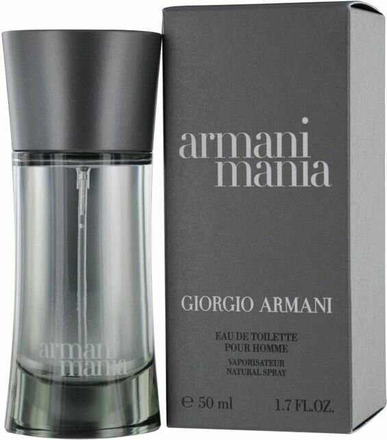 Giorgio Armani mania pour homme 50ml туалетная вода мужская