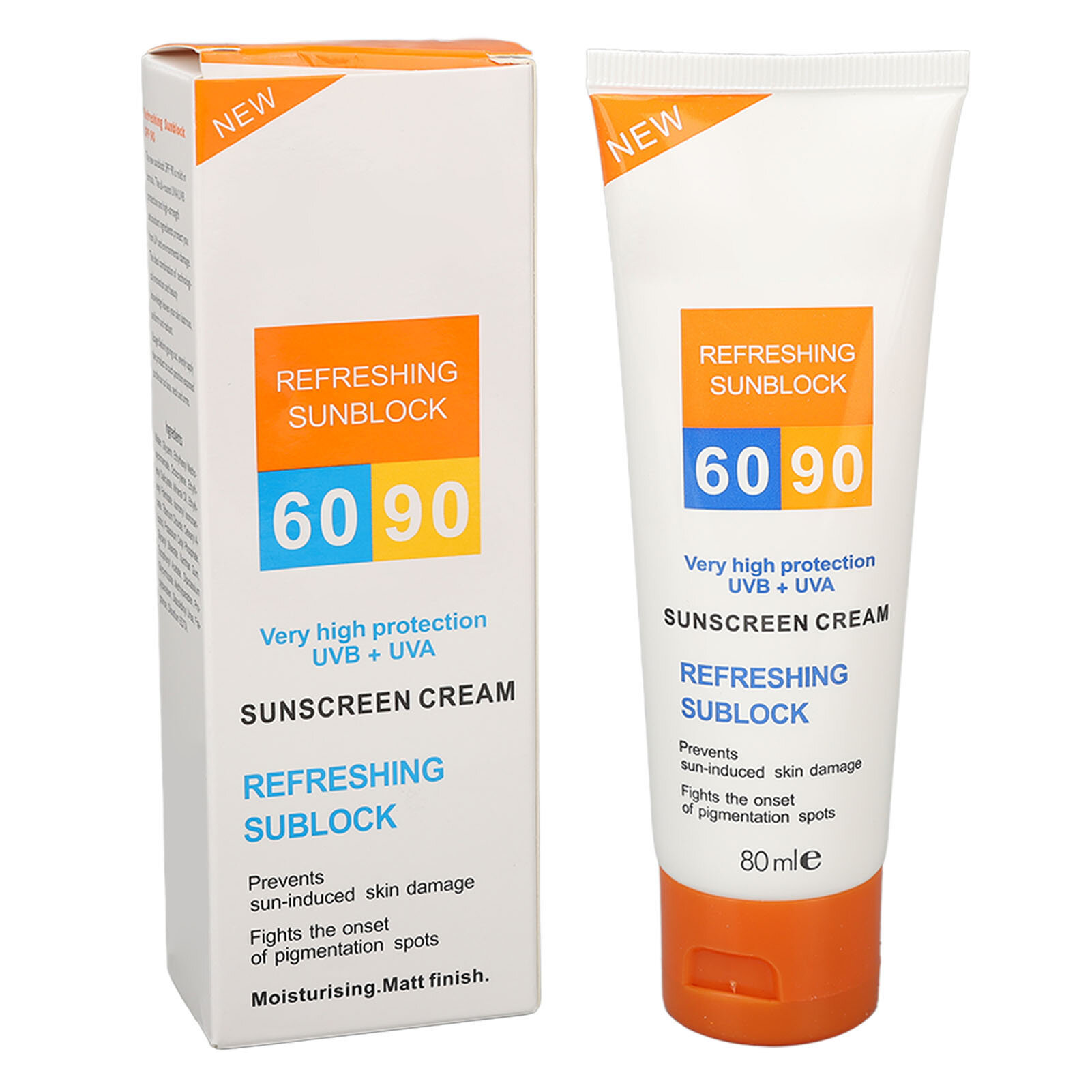 80 мл солнечного экрана крем SPF 90 Увлажняющий ультрафиолетовый крем универсальный солнцезащитный крем для пляжного плавания