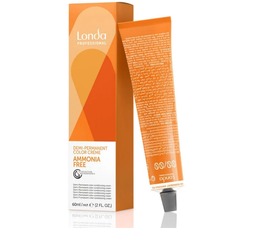 Крем-краска для волос Londa AMMONIA FREE профессиональная , 10/6 яркий блонд фиолетовый
