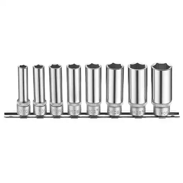 FORCE 3082 3082 3 / 8 набор головок длинных 8пр. 8-19мм force , шт