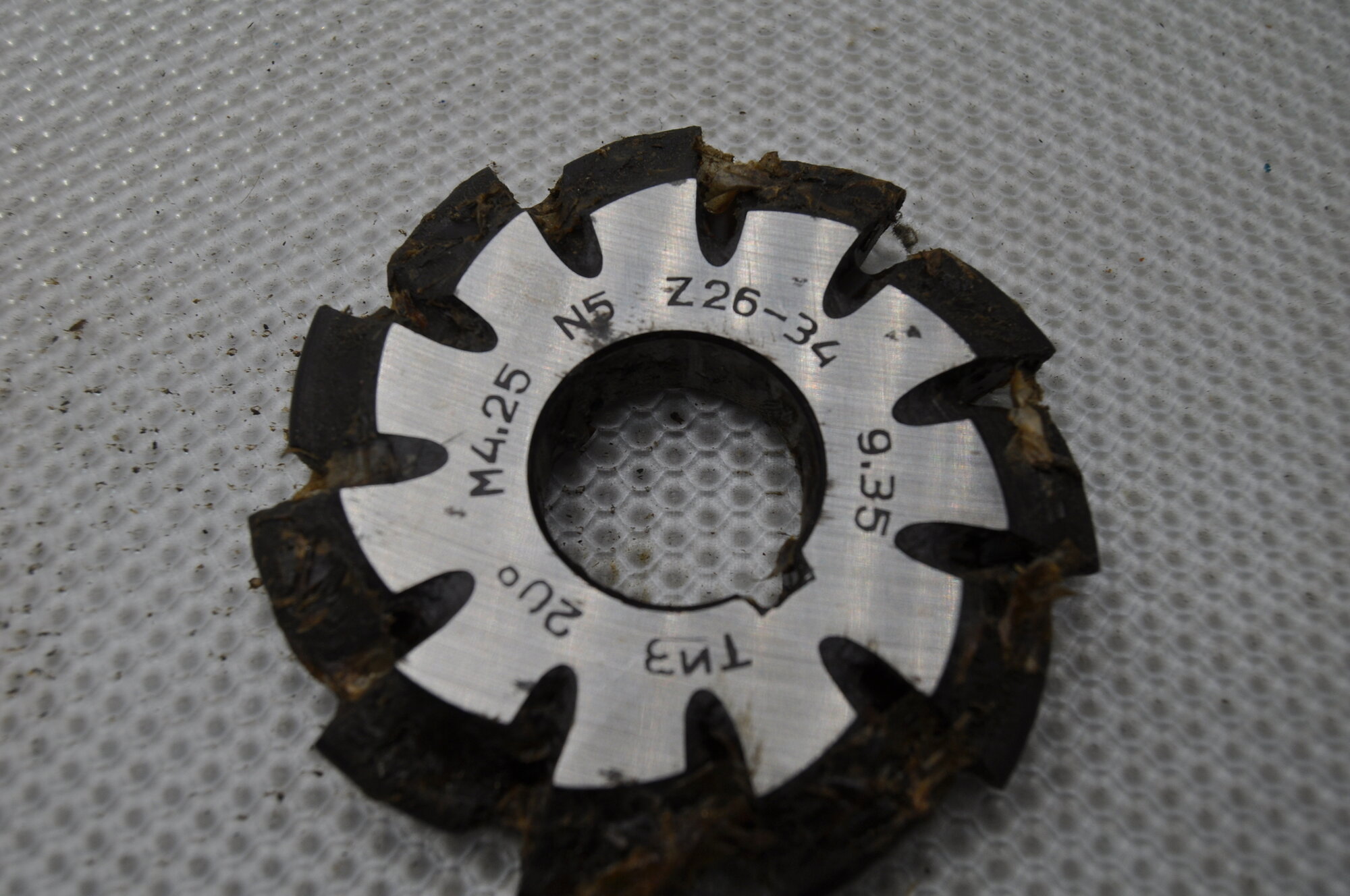 Фреза модульная М4,25 №5 z 12