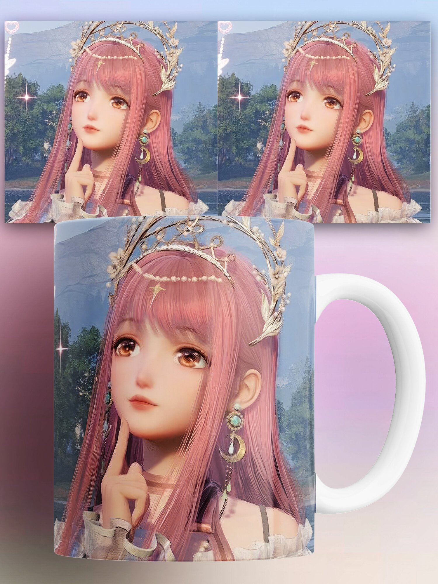 Кружка с принтом Инфинити Никки 330 мл