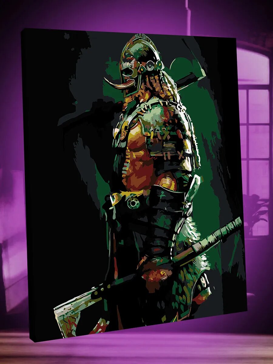 Картина по номерам Скандинавия викинги