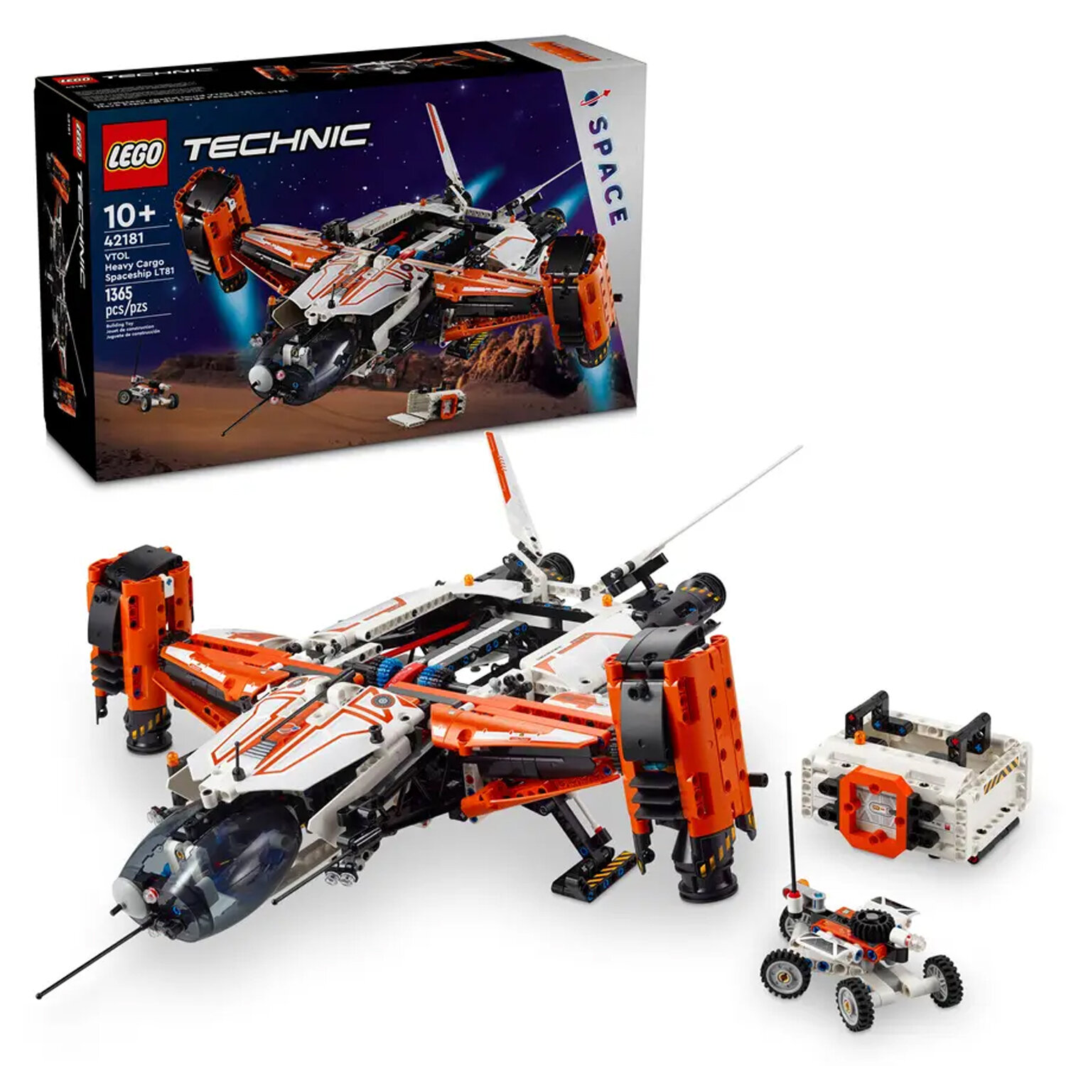 КонструкторLEGO Technic Тяжёлый грузовой космический корабль