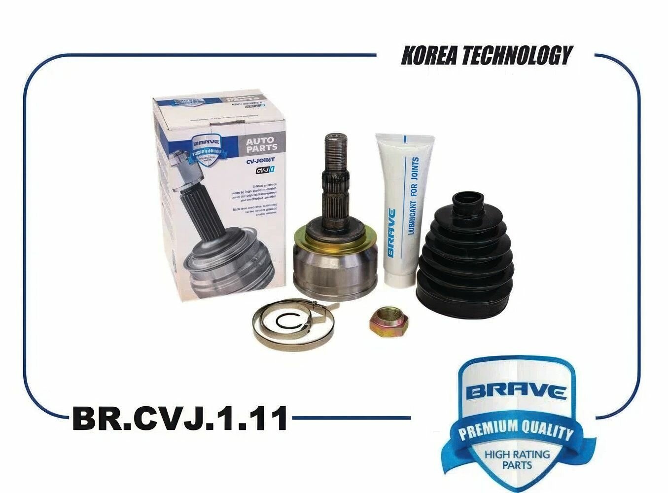 ШРУС наружный для Шевроле Круз арт BRCVJ111 Brave