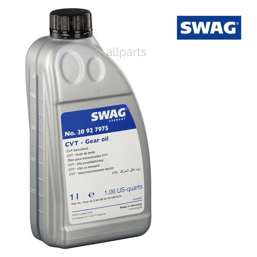 SWAG 30927975 Масло трансмиссионное ATF SWAG Синтетическое 1л.