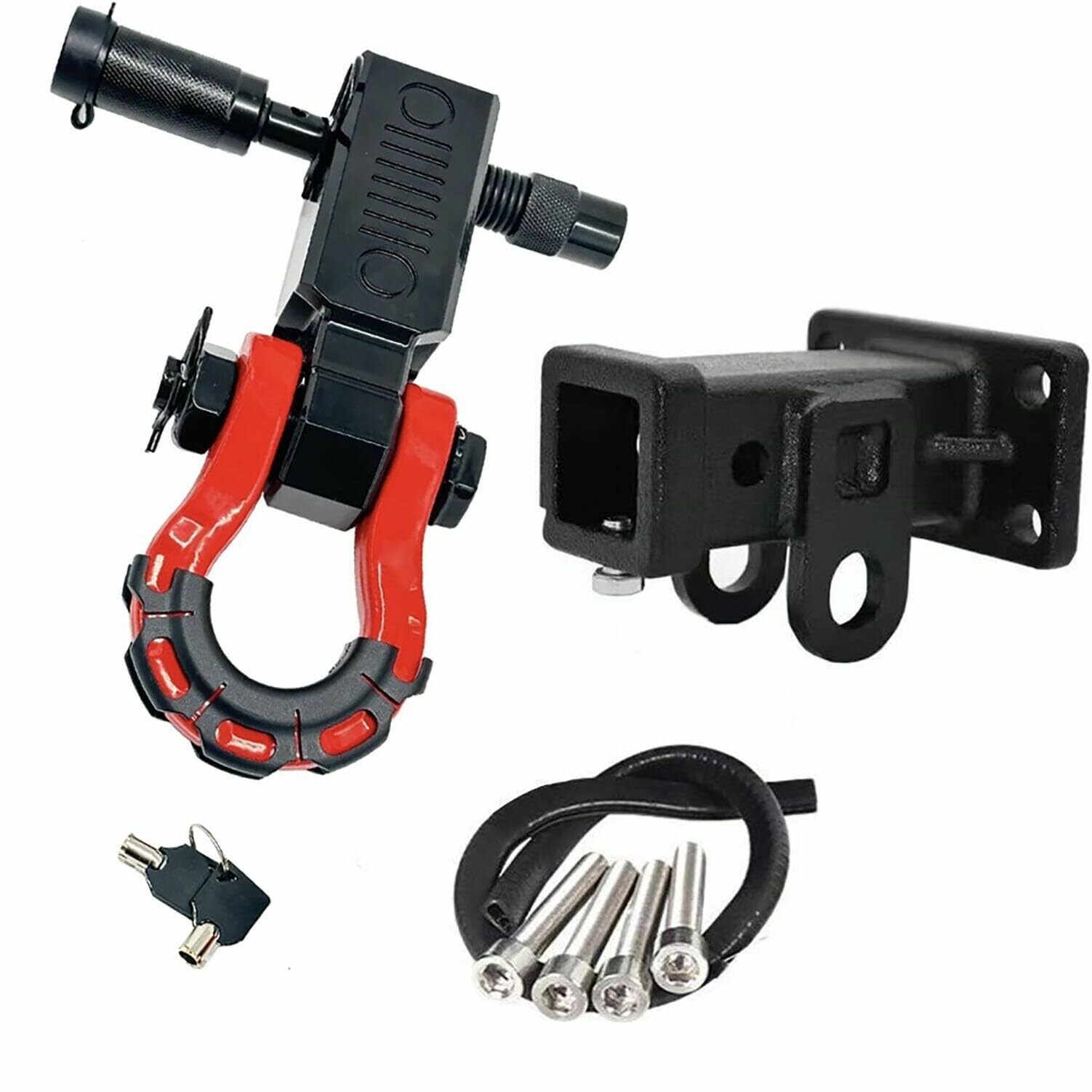 Задний бампер прицепа Hitch Arm, Off-Road Vehicle Tow Arm Trailer Shackle С 24 Тонн Тяговое Усилие И Грузоподъемность Около 16 Тонн