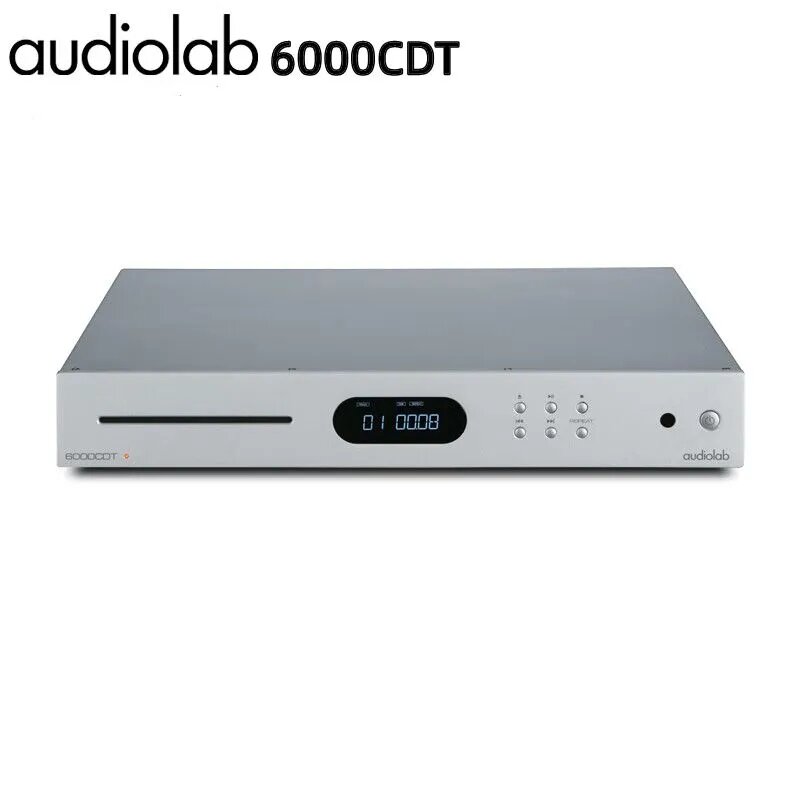 Проигрыватель компакт-дисков Audiolab 6000CDT HIFI, конструкция для отсасывания компакт-дисков, серебристый цвет