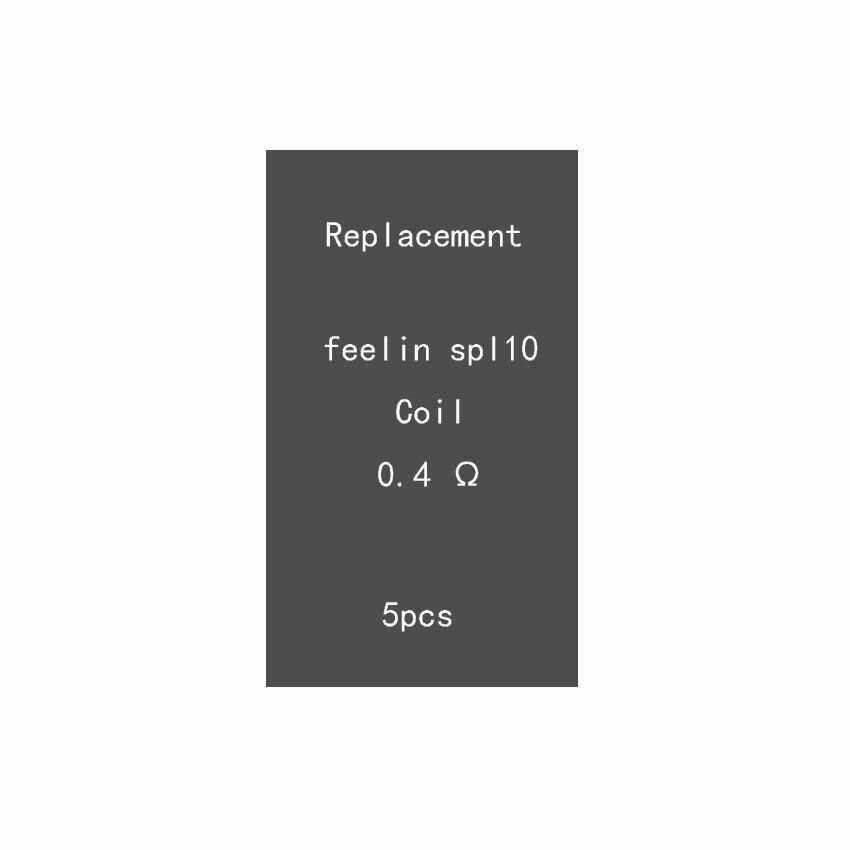5Pcs Катушка Замените катушку fee-lin spl10 coil Series 0.4ohm Mesh Coil Пятизолотистый аксессуар для телефона