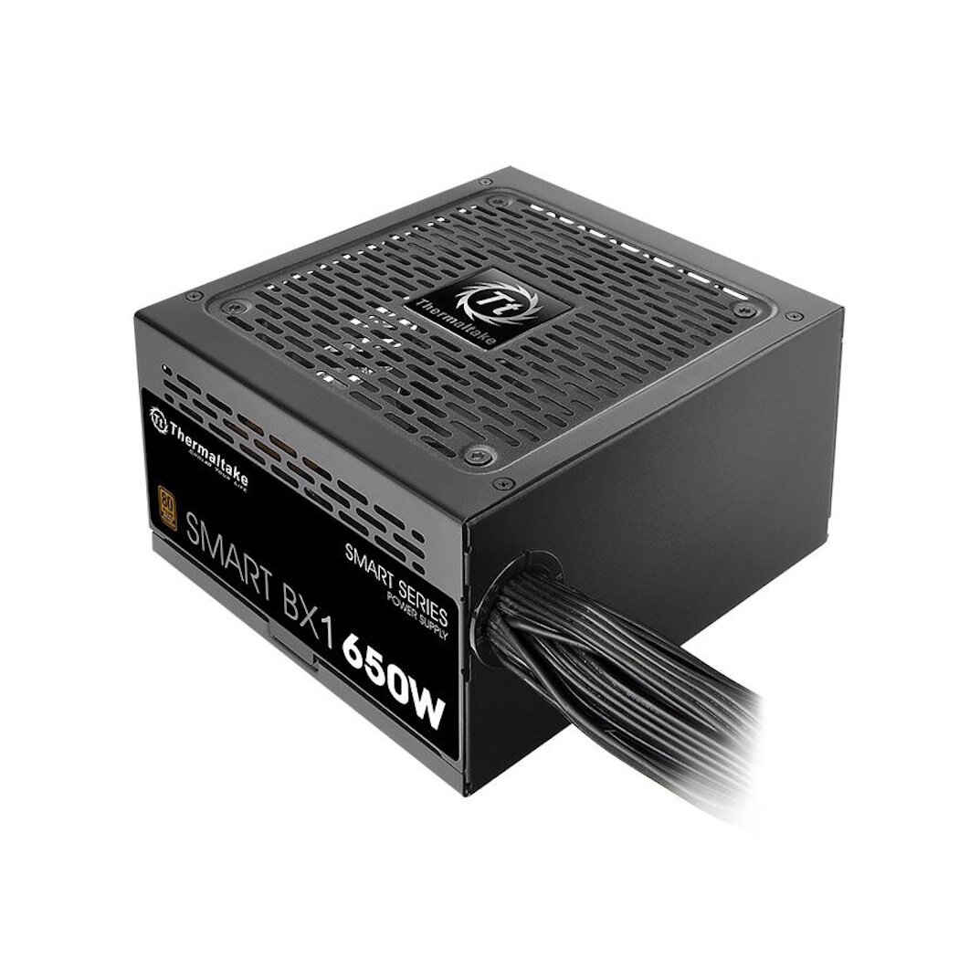 Блок питания Thermaltake ATX 650W Smart BX1 SE 80+ bronze (20+4pin) APFC 120mm fan color LED 6xSATA RTL