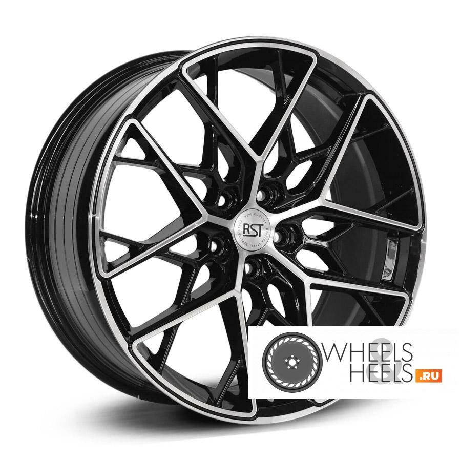RST R092FF 20x8.5 5x114.3 et40 dia67.1 Черный с полированной лицевой поверхностью