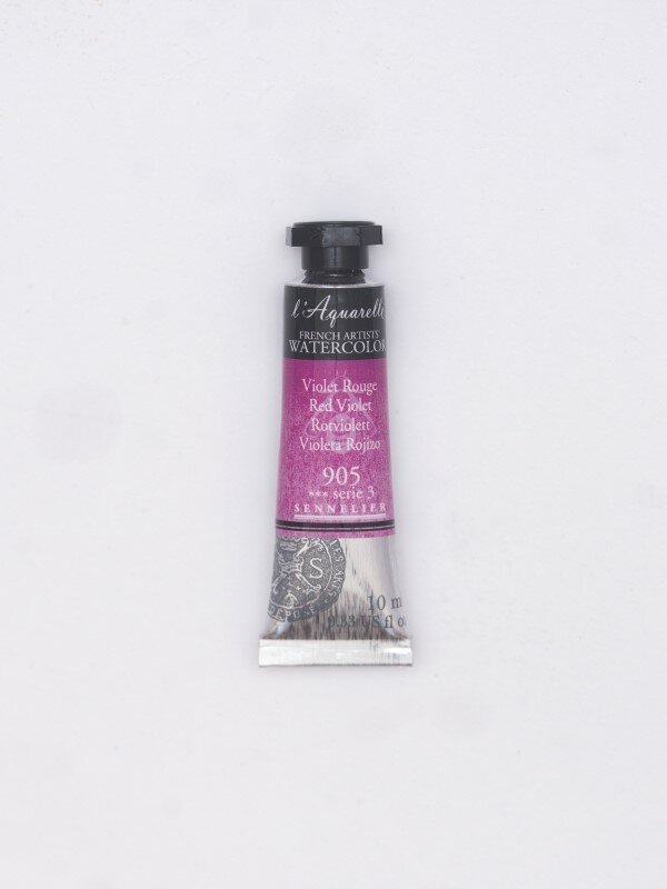 Sennelier L'aquarelle Акварельная краска акварель художественная в тубе 10мл красно-фиолетовый