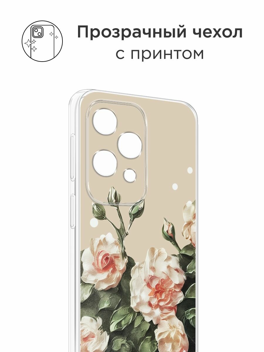 Чехол на OnePlus 13T / Ван Плас 13Т с принтом "Цветочная картина 1" — фото 1
