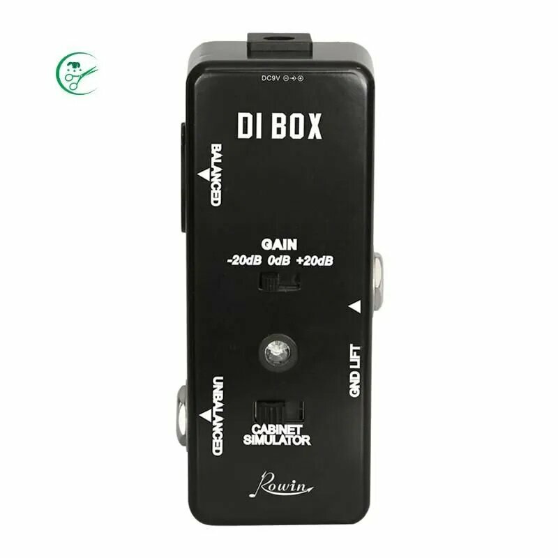 (E M ) DI BOX LEF-331 Micro-DI с симулятором кабинета и гитарной педалью эффектов Истинный обход