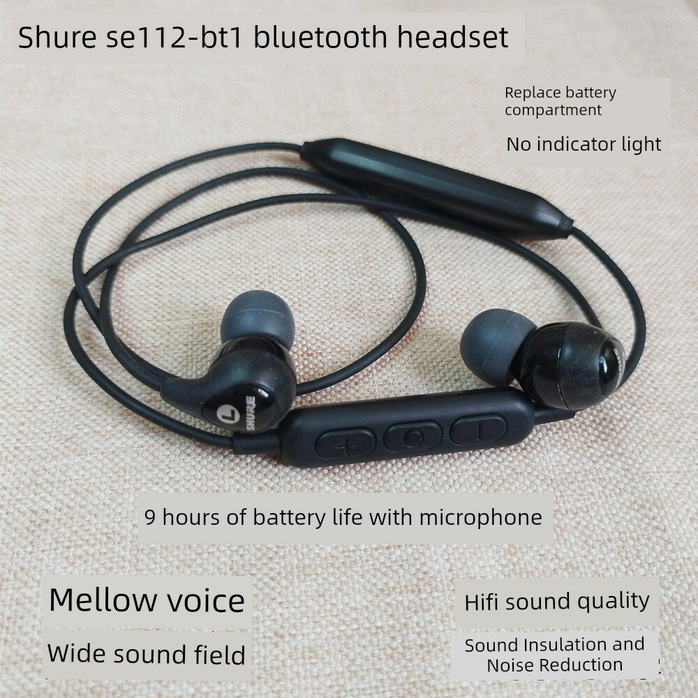 Se112 True Wireless Bluetooth Наушники с шумоподавлением, Hi-Fi качество звука, 24-часовая автономность для музыки и