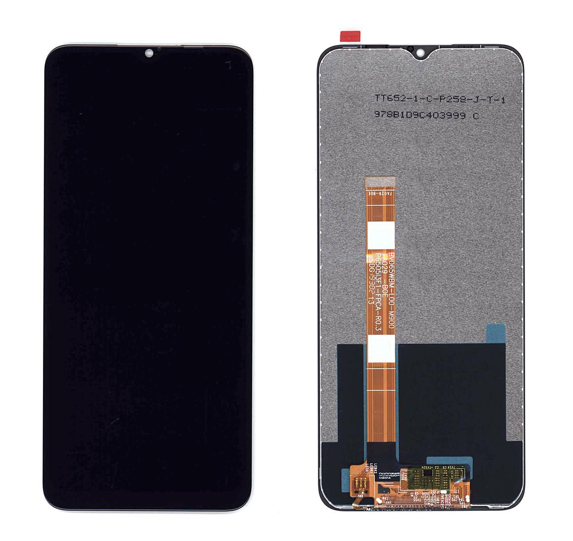 Дисплей (матрица + тачскрин) для телефона Realme 5 / Oppo A5(2020) / A9 (2020) черный