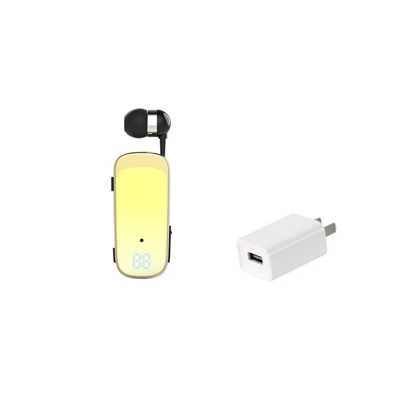 Bluetooth-гарнитура lavalier type 5,2, беспроводная автомобильная выдвижная деловая гарнитура с низким